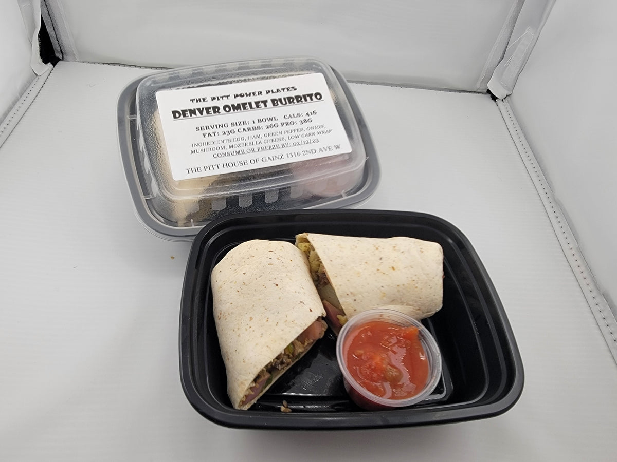 BREAKFAST BURRITO - DENVER – The Pitt Power Plates